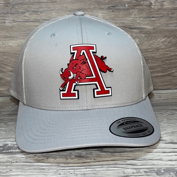 Nike | Accessories | Arkansas Razorbacks Jumping Hog 3d Yp Snapback ...